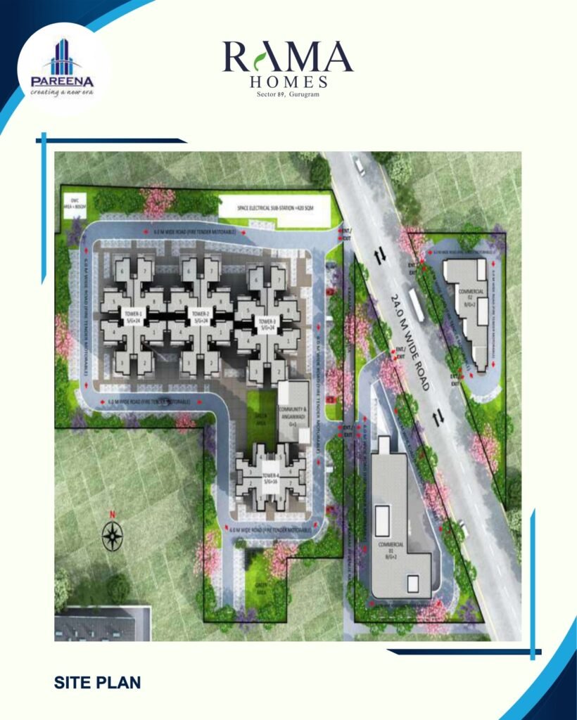Pareena Rama Homes Affordable Housing Sector 89 Gurgaon