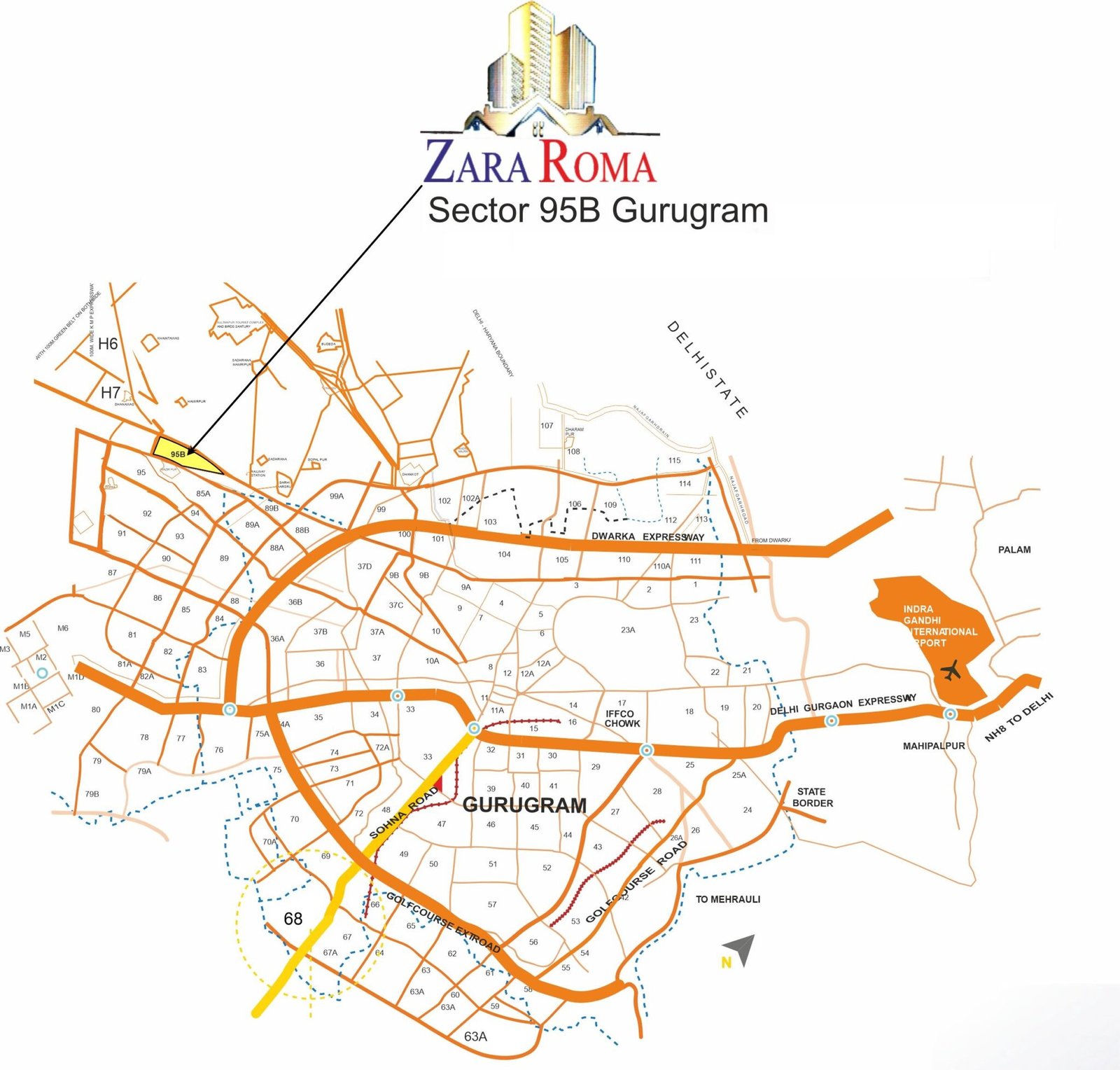 Zara Roma Affordable Housing Sector 95B Gurgaon